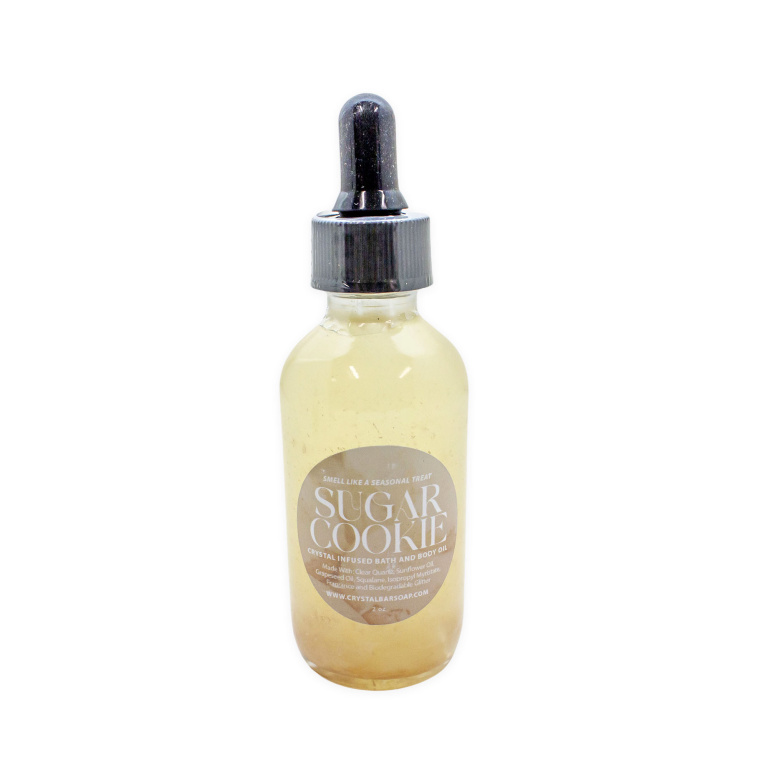 Sugar Cookie Clear Quartz Body oil - Crystal Vaults