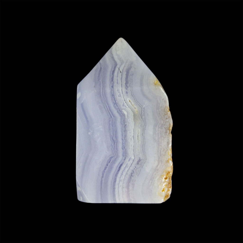 Blue Lace Agate Slab Point - Crystal Vaults