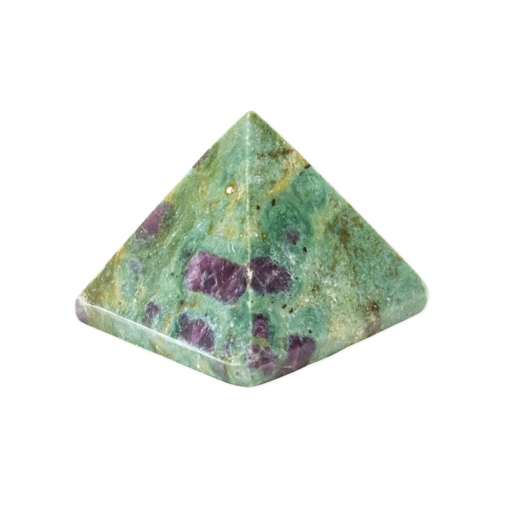 Ruby in Zoisite Pyramid - Crystal Vaults