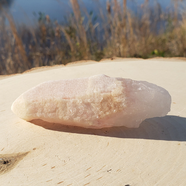 Pink Dreamsicle Lemurian Crystal - Crystal Vaults