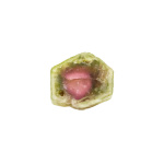 Watermelon Tourmaline Slice - Crystal Vaults