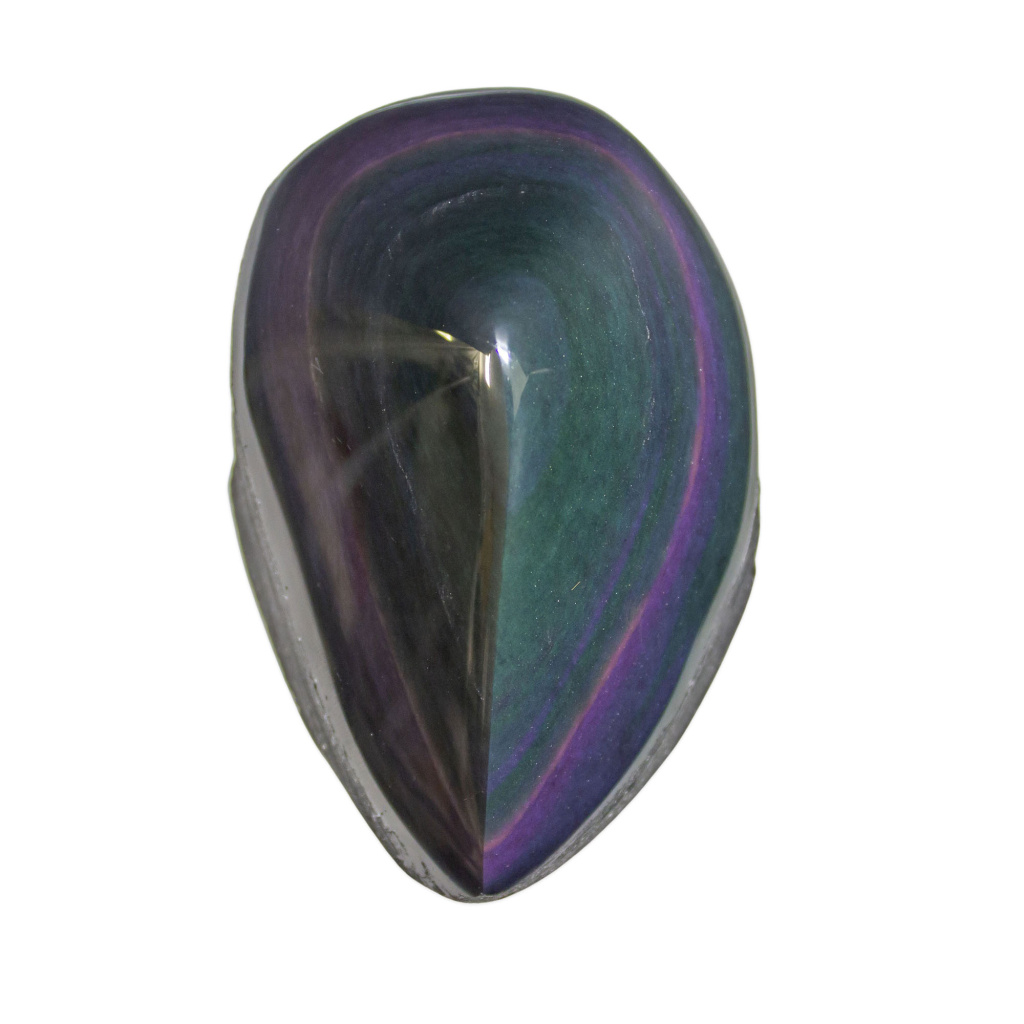 Rainbow Obsidian Top Polished Freeform - Crystal Vaults