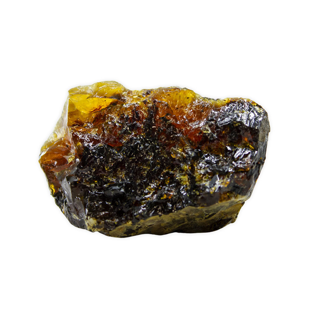 Natural Fluorescent Sumatra Amber - Crystal Vaults