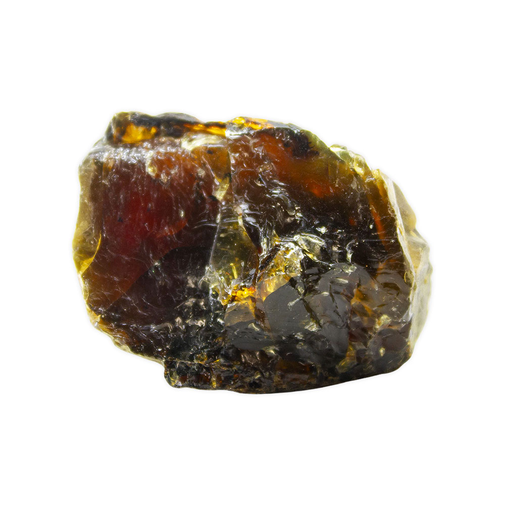 Natural Fluorescent Sumatra Amber - Crystal Vaults