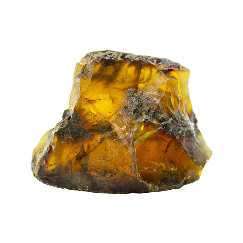 Natural Fluorescent Sumatra Amber - Crystal Vaults