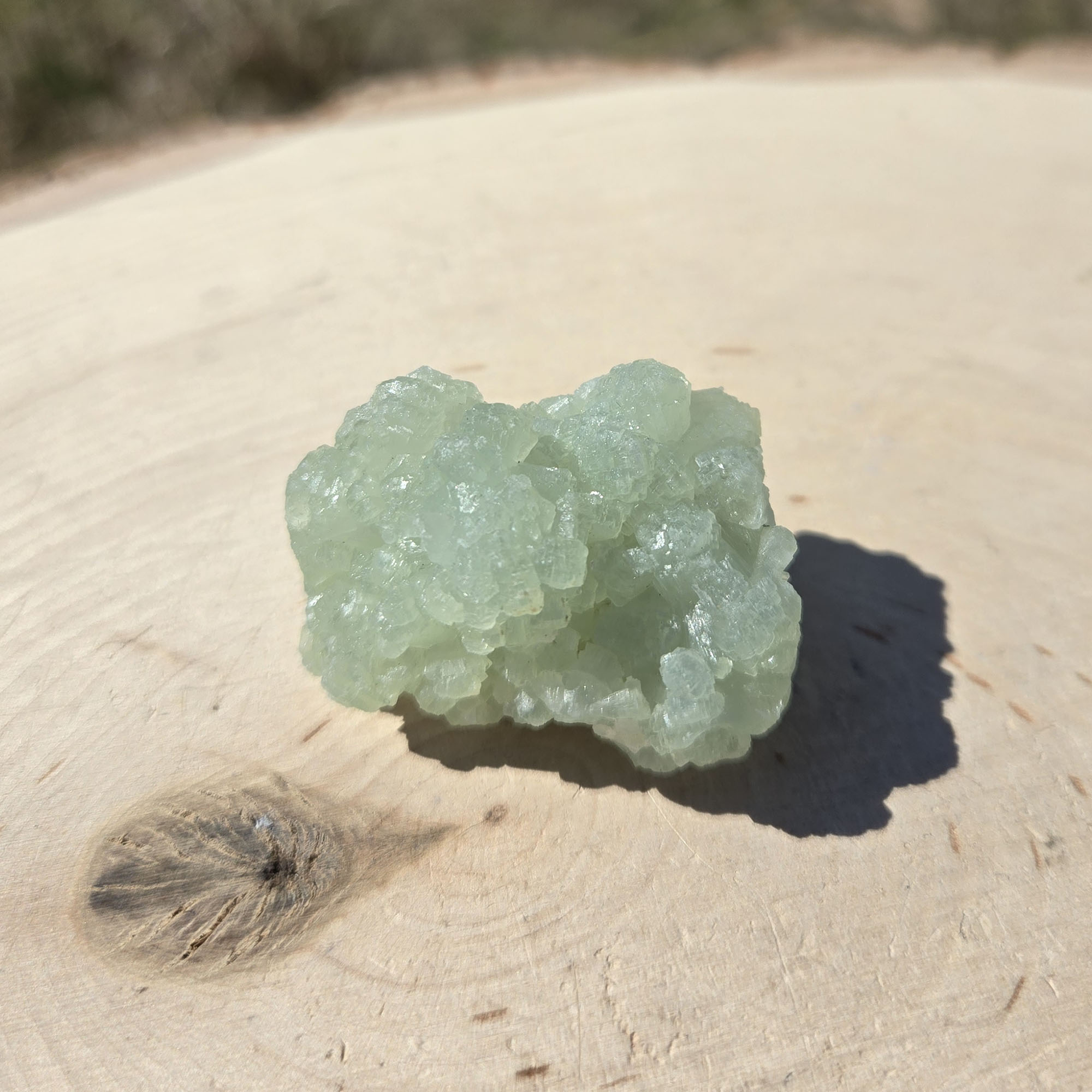 Prehnite Cluster - Crystal Vaults
