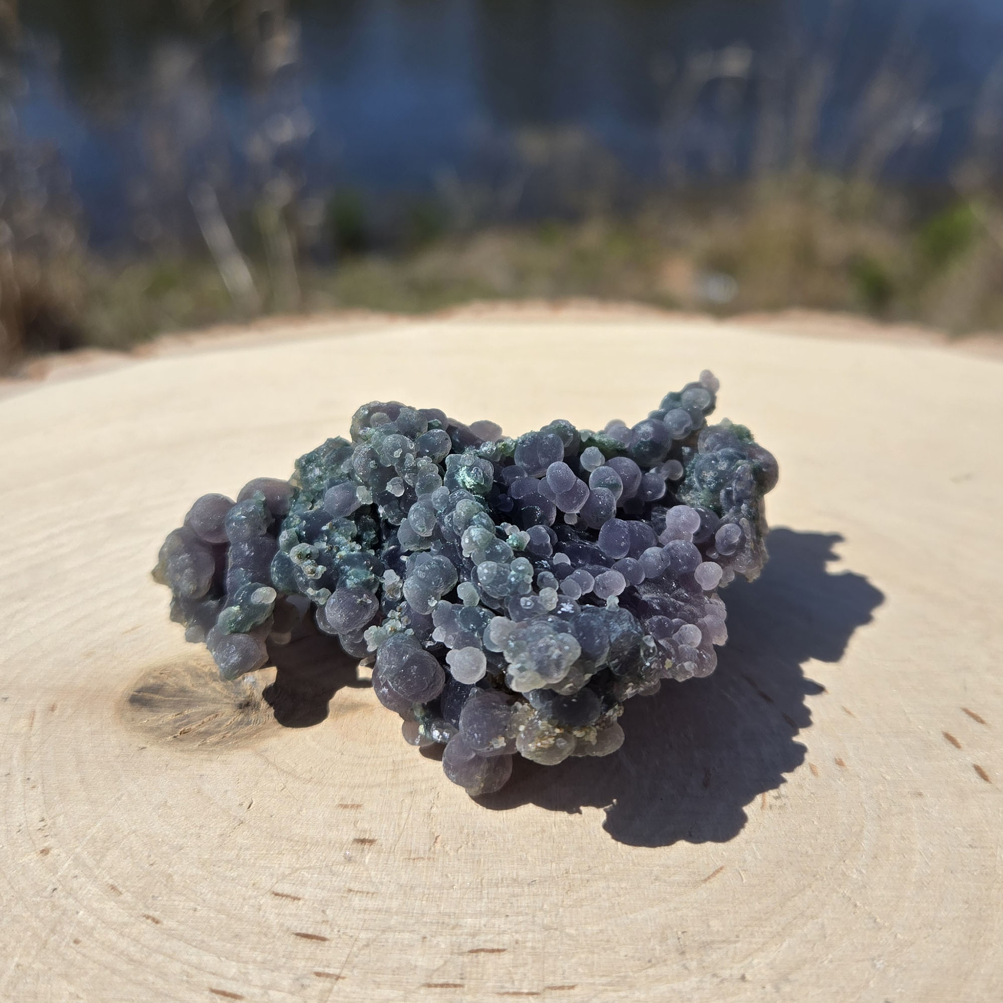 Grape Agate Cluster - Crystal Vaults