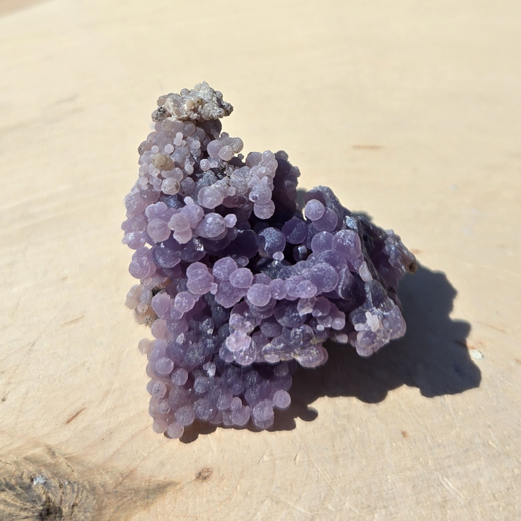 Grape Agate Cluster - Crystal Vaults