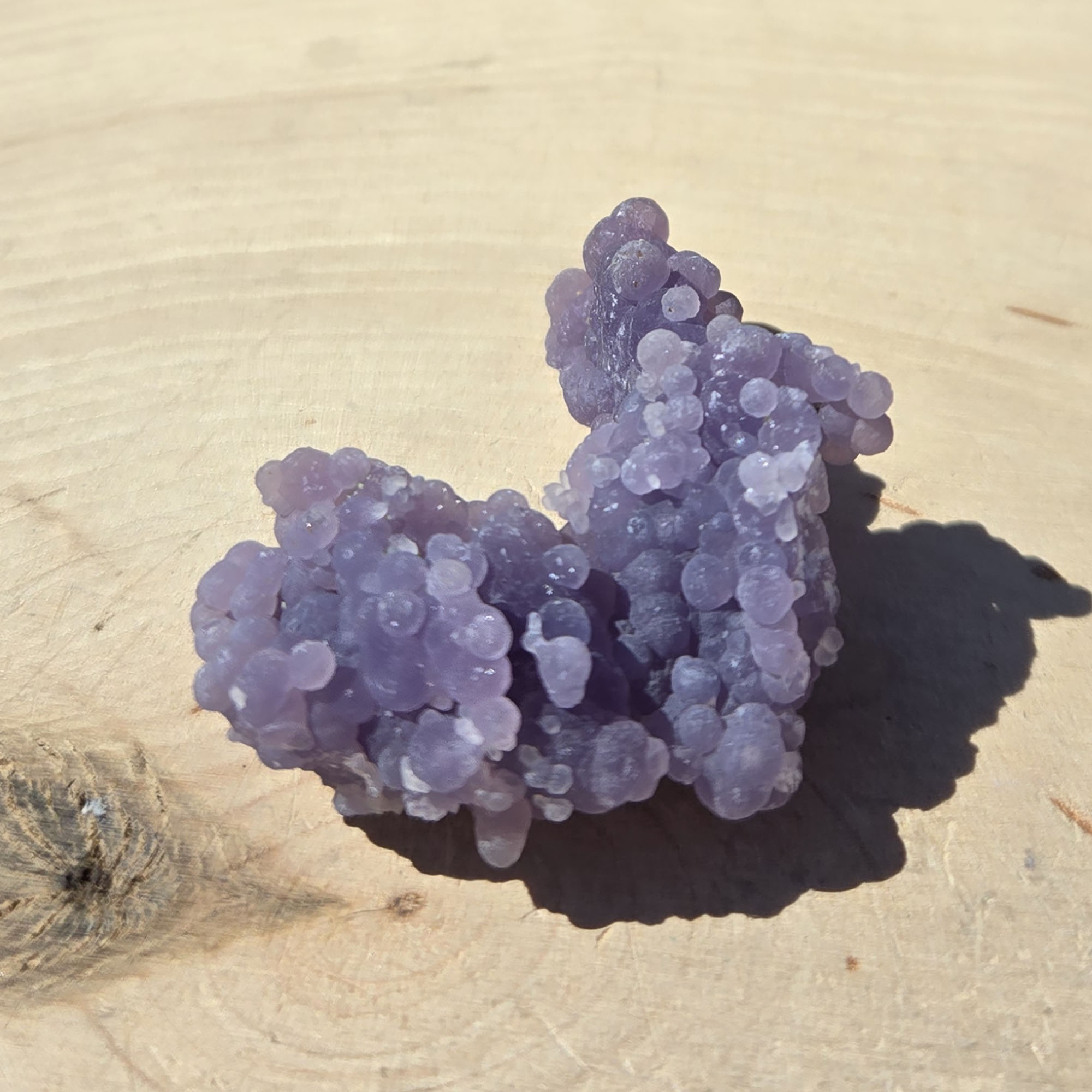 Grape Agate Cluster - Crystal Vaults
