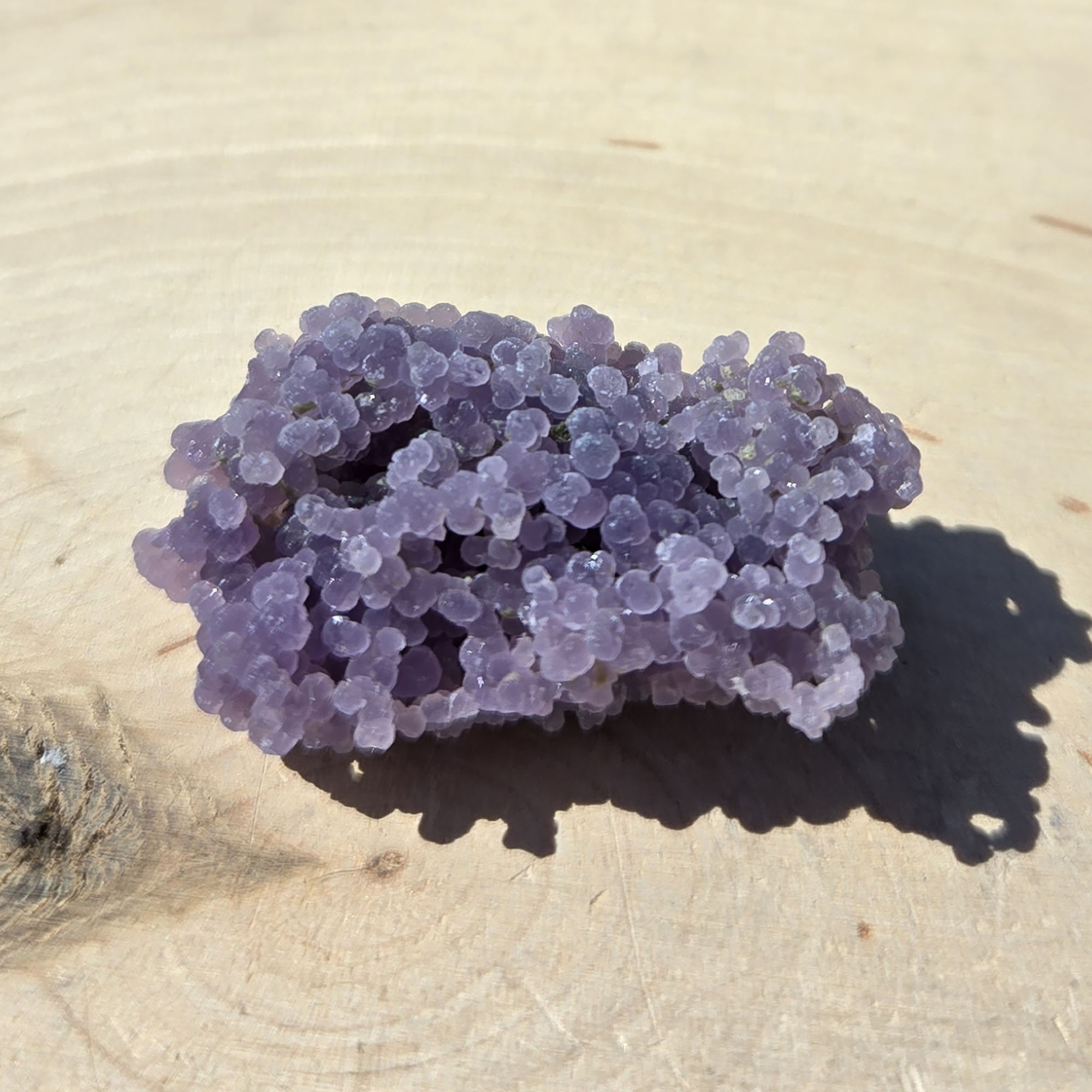 Grape Agate Cluster - Crystal Vaults