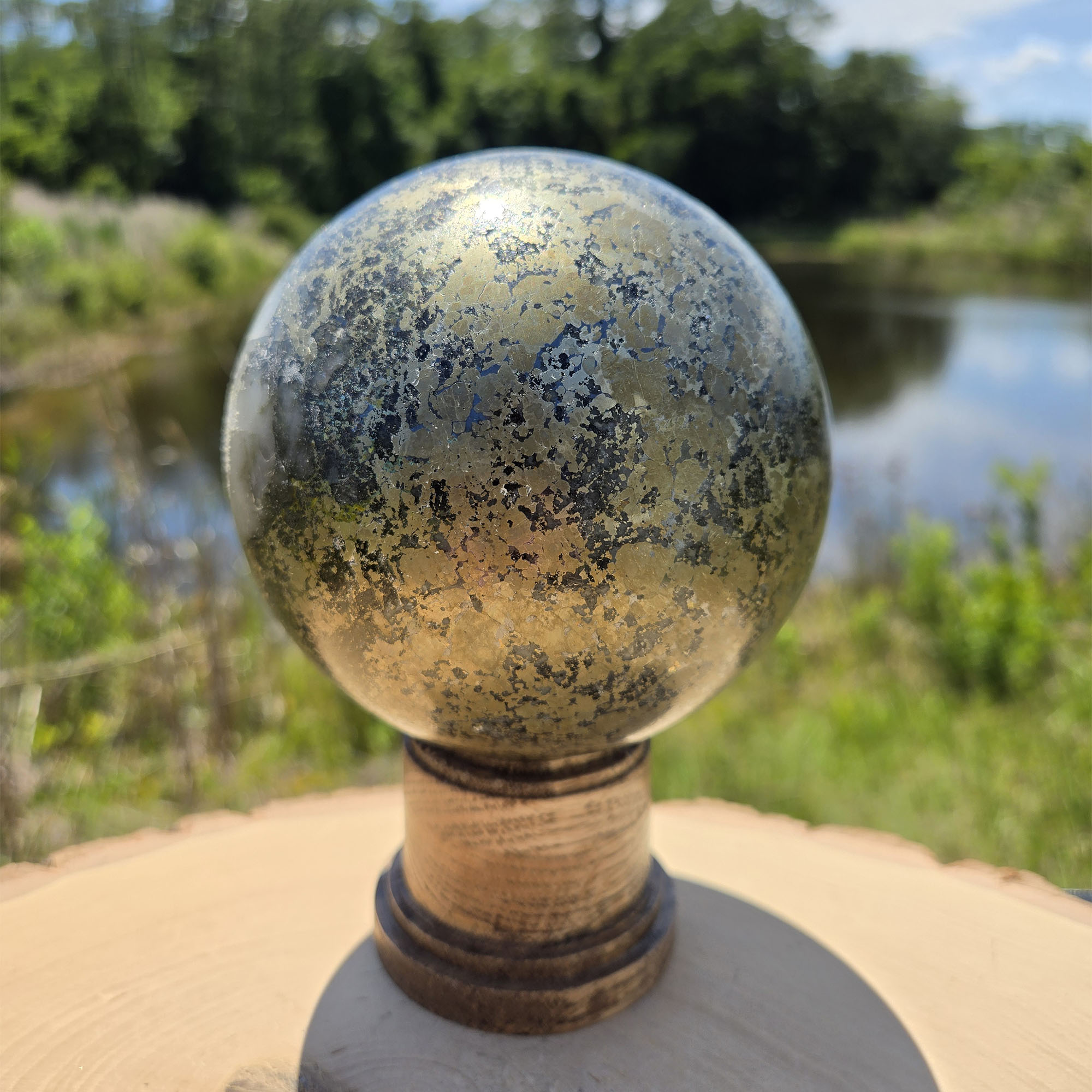 Lucky Money Attraction Sphere Kit - Crystal Vaults