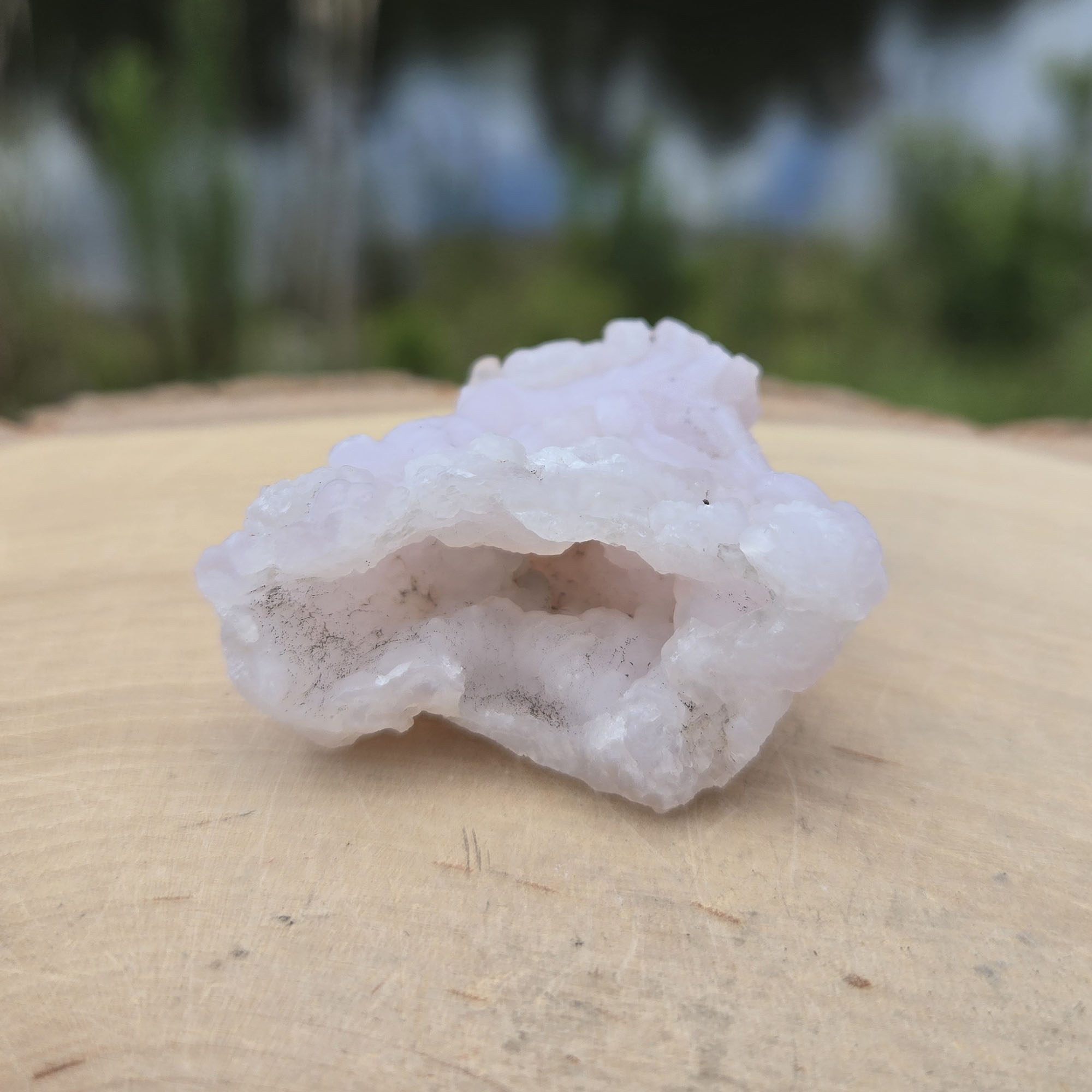 Pink Chalcedony Crystal - Crystal Vaults
