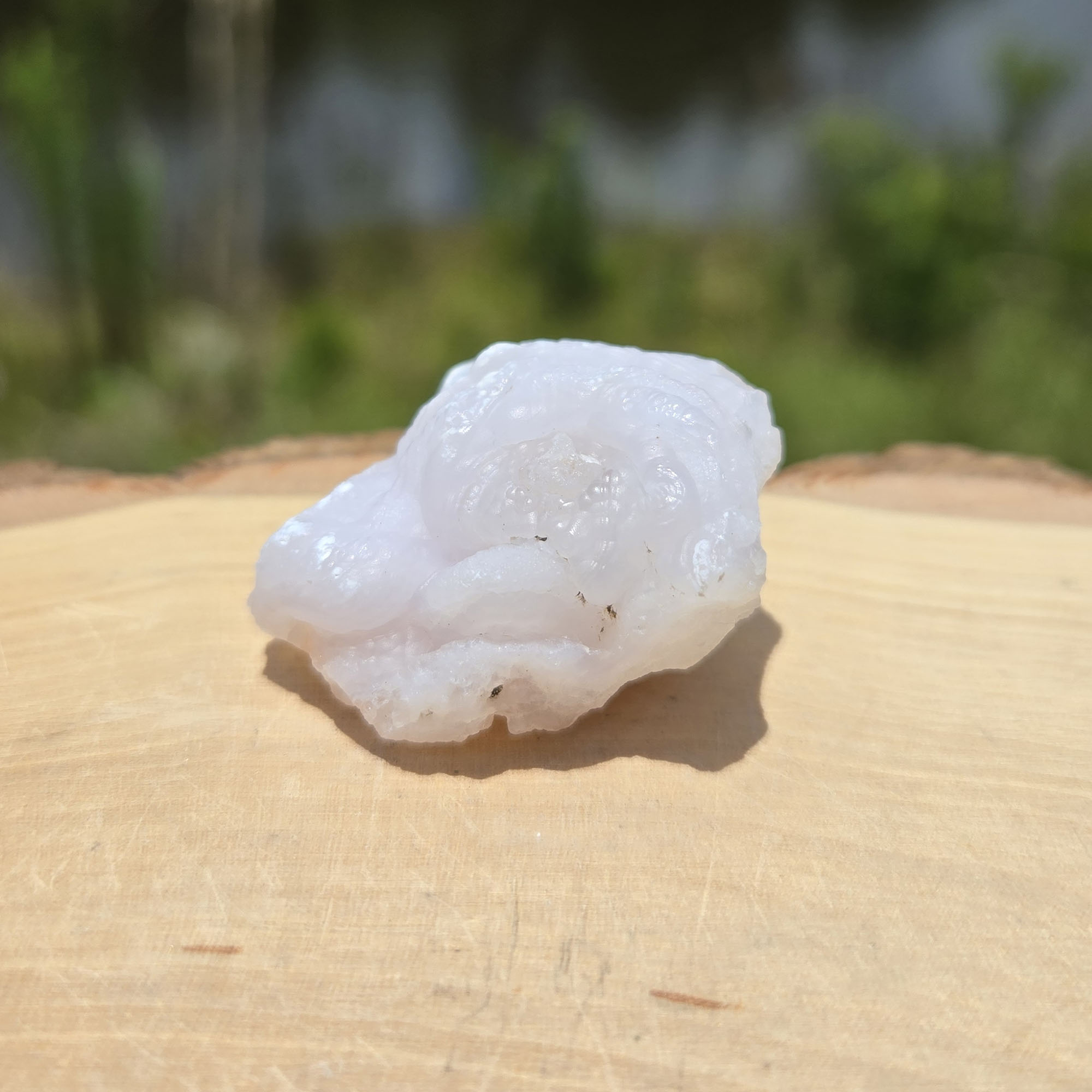 Pink Chalcedony Crystal - Crystal Vaults