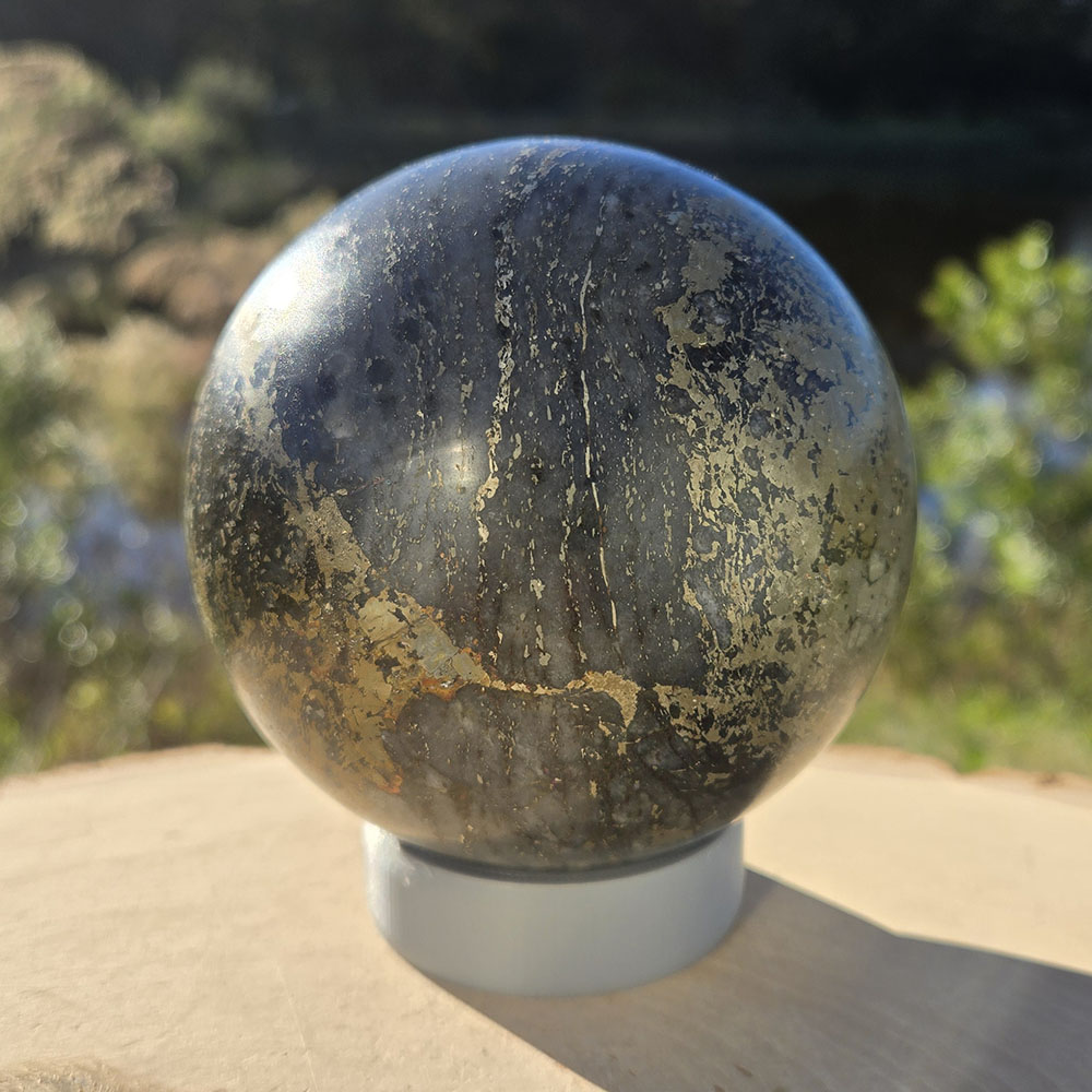 Mega Lucky Money Sphere - 96 mm - Crystal Vaults