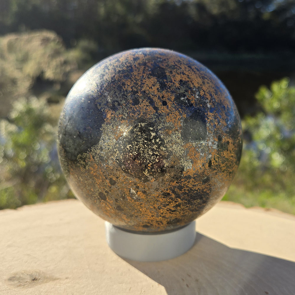 Mega Lucky Money Sphere – 100 mm - Crystal Vaults