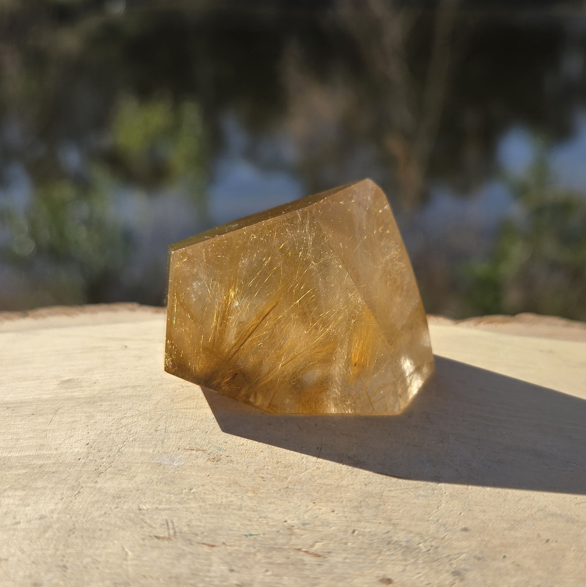 Rutilated Quartz Freeform - Crystal Vaults