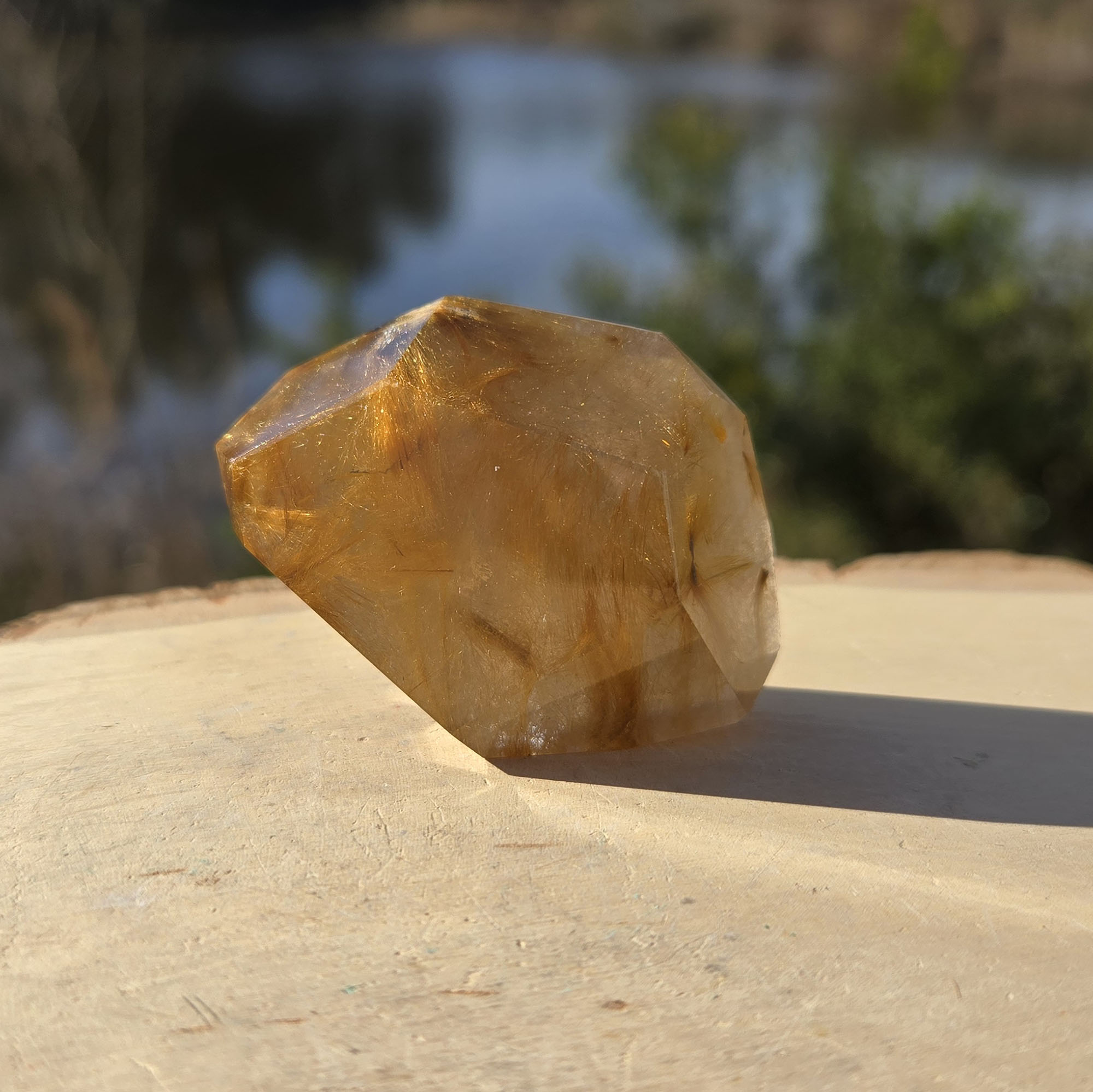 Rutilated Quartz Freeform - Crystal Vaults