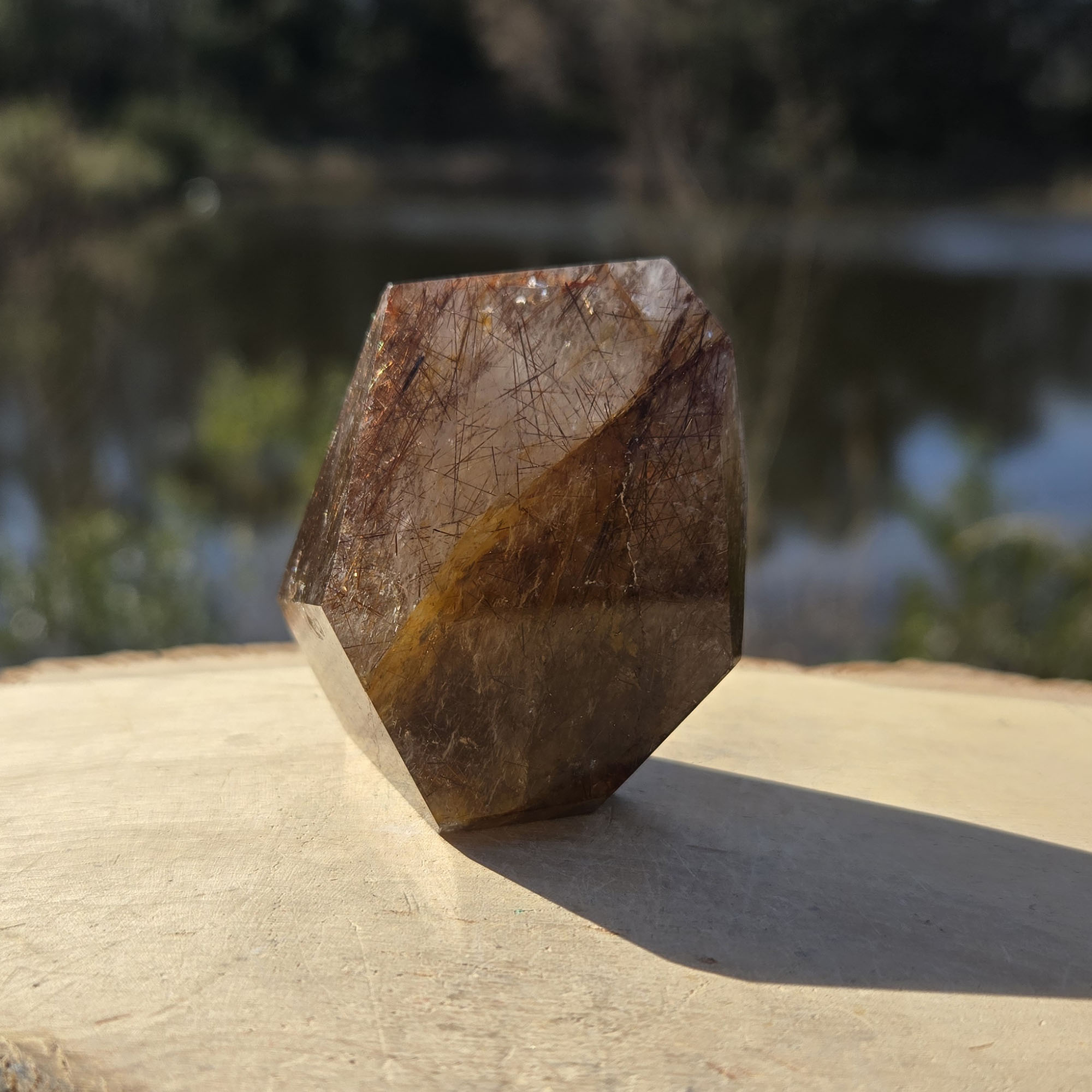 Rutilated Quartz Freeform - Crystal Vaults