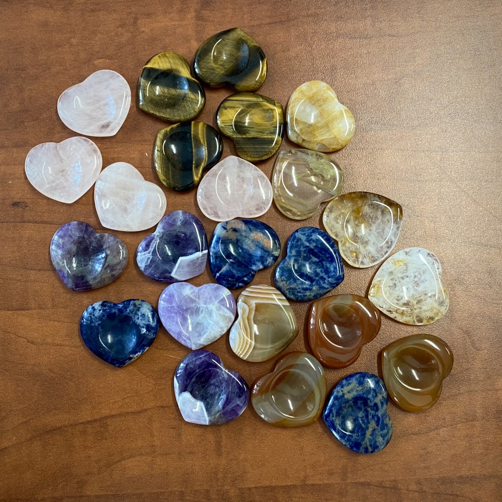 Heart Worry Stone - Crystal Vaults