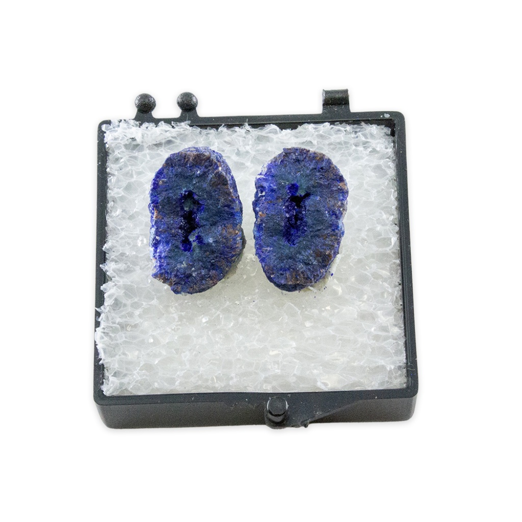 Azurite Geode - Crystal Vaults