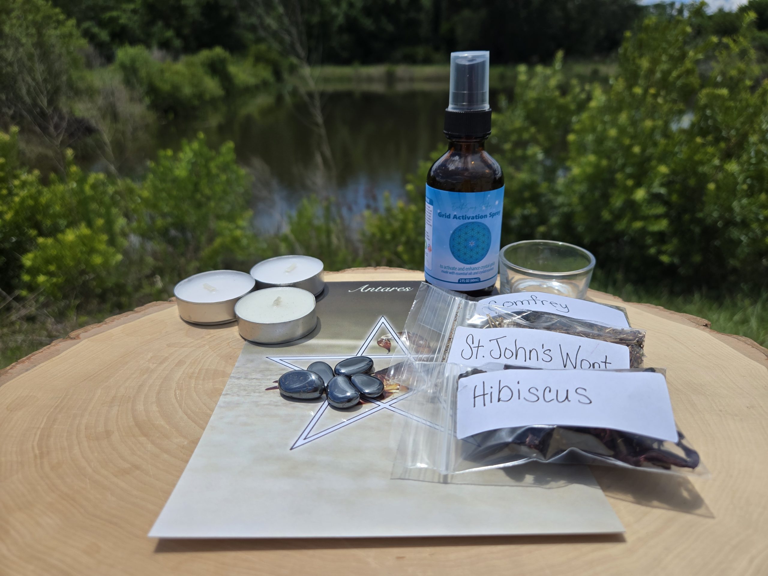 Antares Starlight Ritual Candle Kit - Crystal Vaults