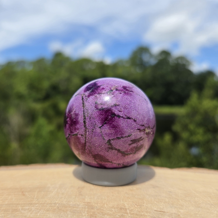 Atlantisite Sphere (44mm) - Crystal Vaults