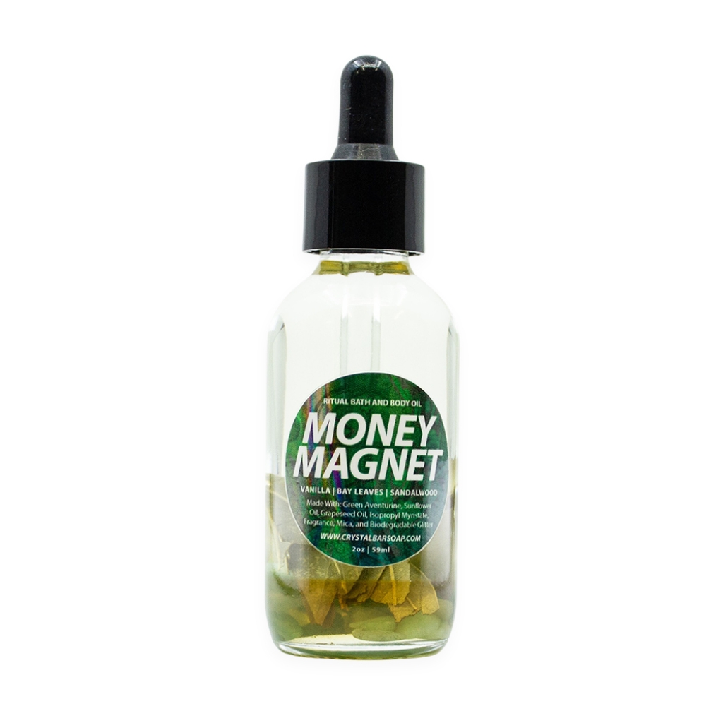 Money Magnet Bath & Body Oil - Crystal Vaults