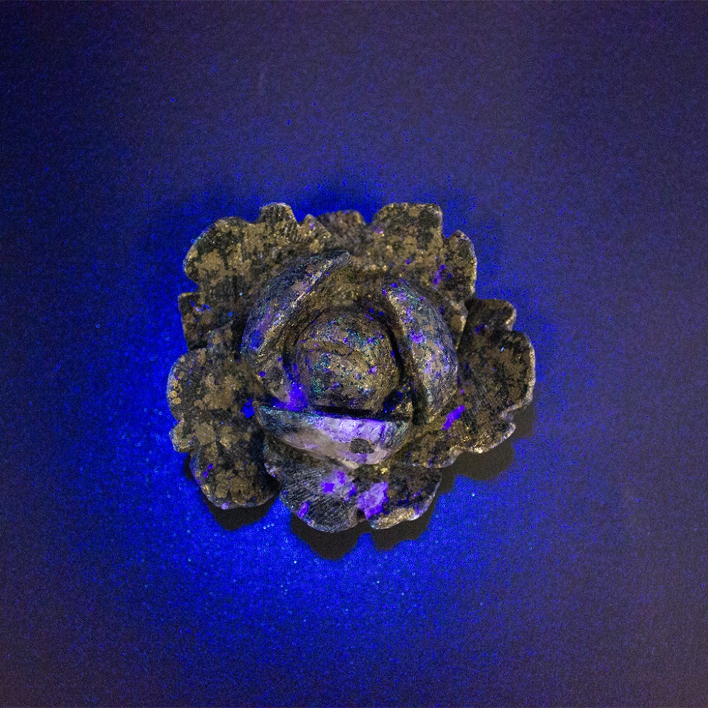 Black Pyrite Flower - Crystal Vaults